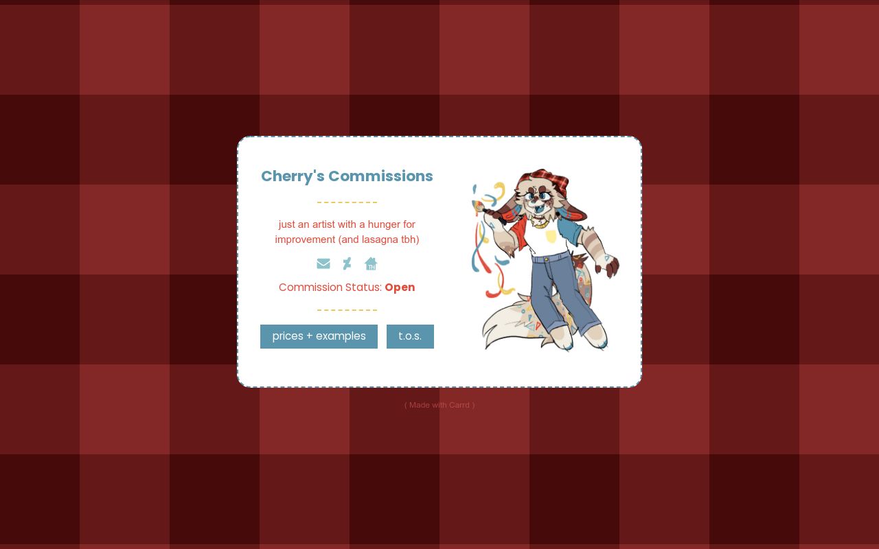 Cherry's Commissions